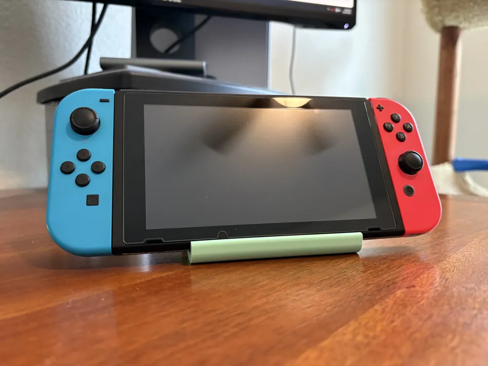 Nintendo Switch Stand With Vents - Free 3D Print Model - MakerWorld