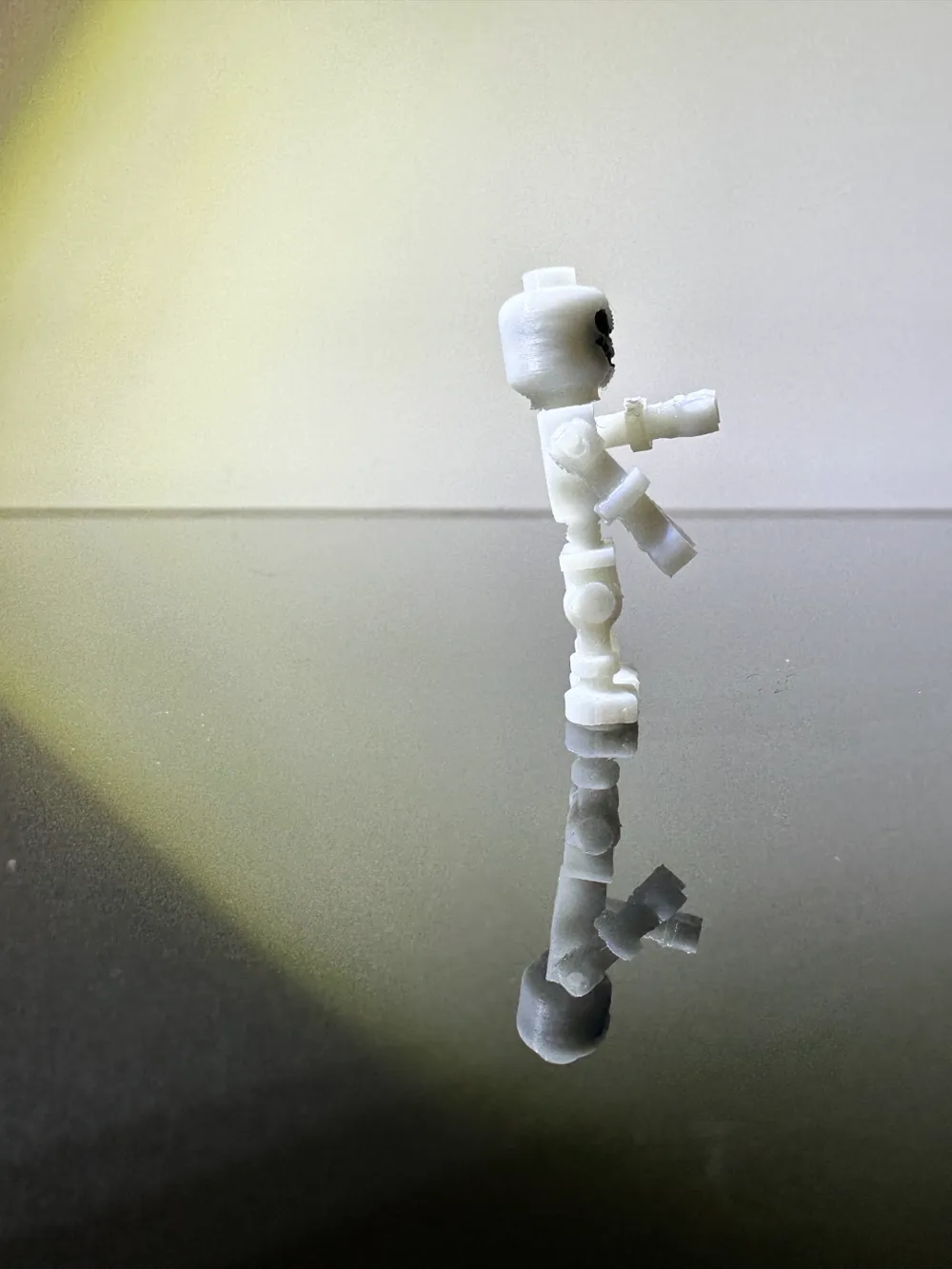 LEGO Halloween Skeleton Minifigure with Skull Face Remixed by Boss Tech ...