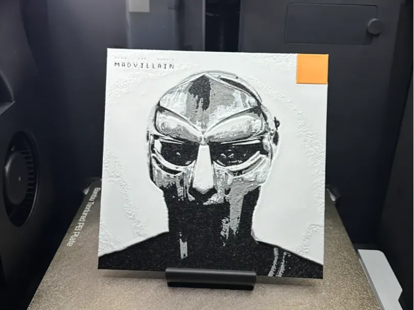 Madvillainy Album Cover - MF DOOM and Madlib - Free 3D Print Model ...