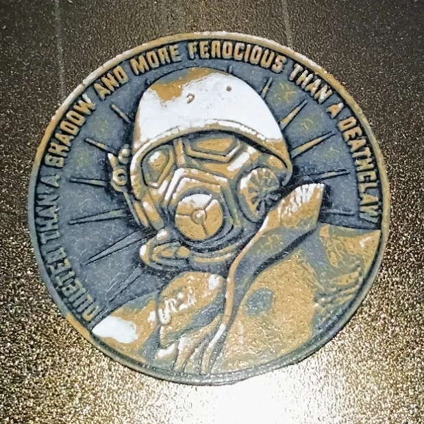 Fallout - NCR Ranger - New Vegas Coaster Coin by GADGET76 - MakerWorld