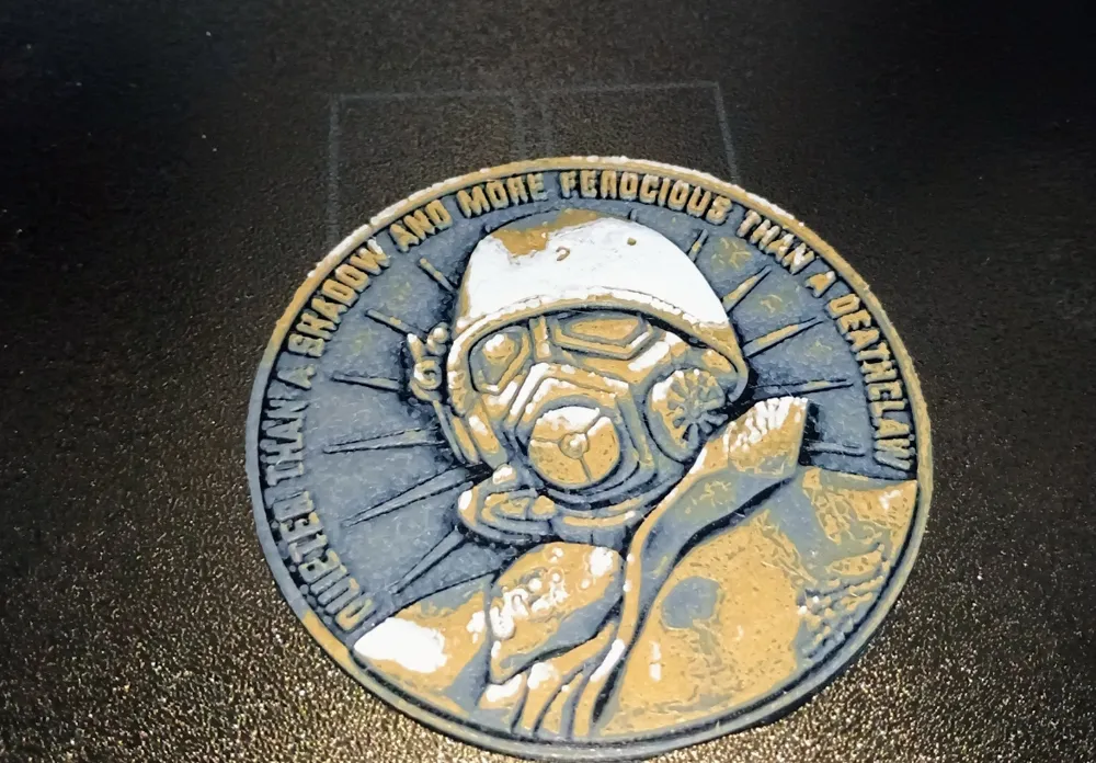 Fallout - NCR Ranger - New Vegas Coaster Coin by GlazGarage - MakerWorld