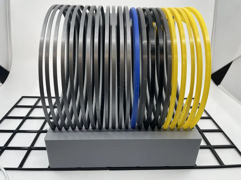 Spool adapter holder- gridfinity - filament rack - Free 3D Print Model ...