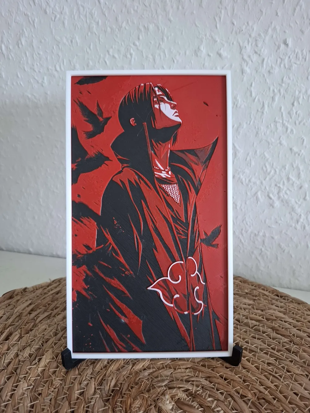 Itachi Uchiha Hueforge - Free 3D Print Model - MakerWorld