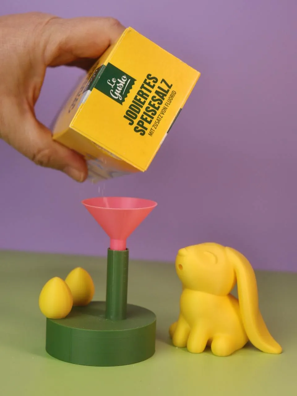 bunny salt shaker by elvenprints - MakerWorld