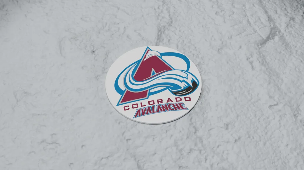 Colorado Avalanche Coaster by miker73 - MakerWorld
