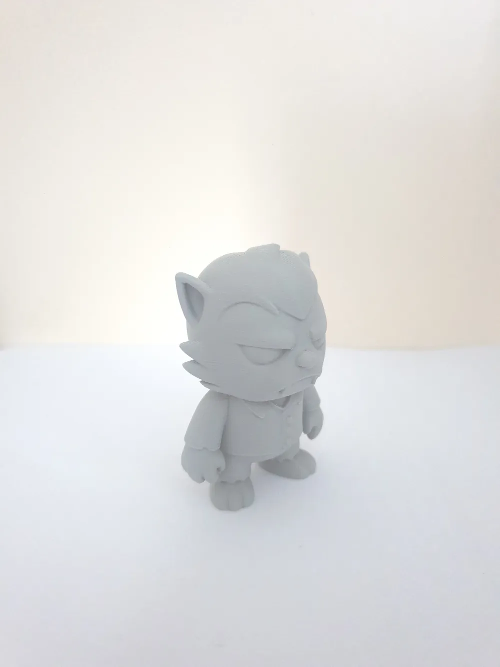 Cute Angry Wolfman by Midjam MakerWorld: Download Free 3D Models