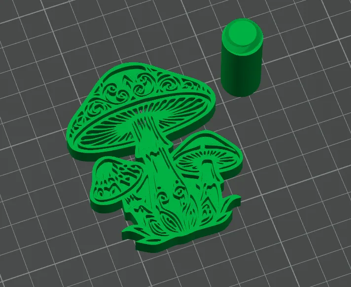 Enchanted Forest Mushroom - Pottery Cutter & Stamp - Free 3D Print ...
