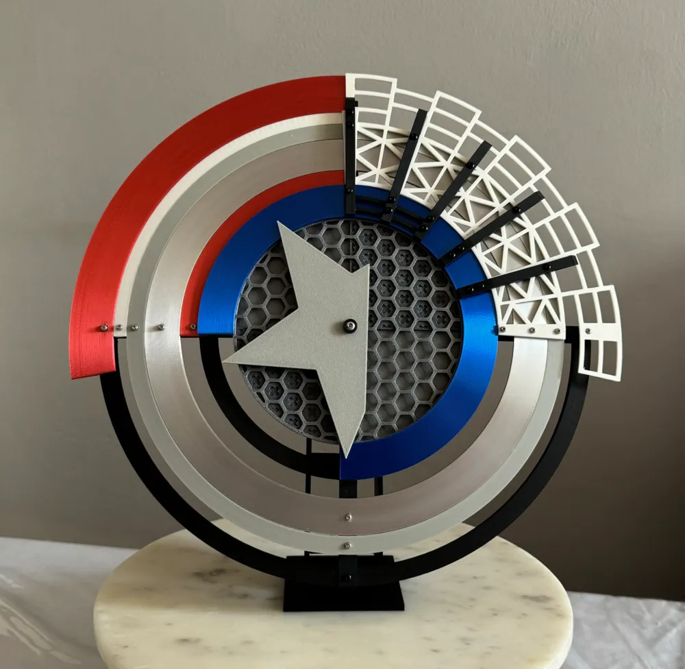 Captain America Prototype Shield from Deadpool 3 by Aaksta - MakerWorld