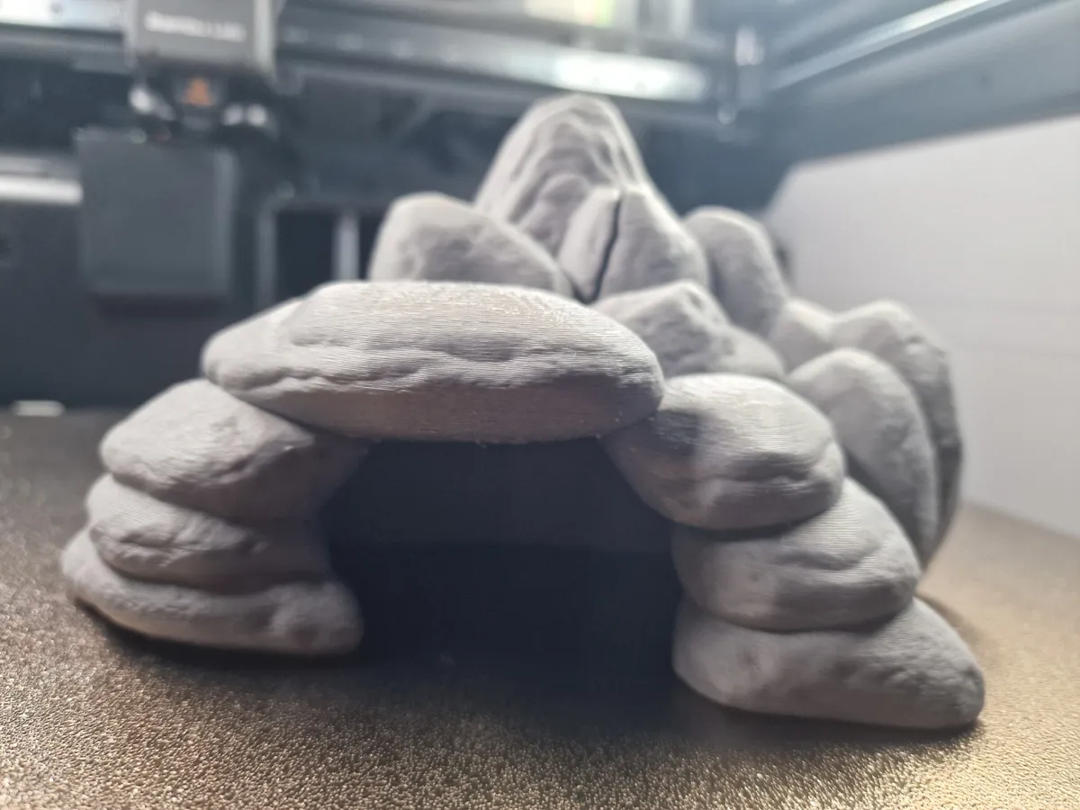 Rock Pile Reptile Hide - Free 3D Print Model - MakerWorld