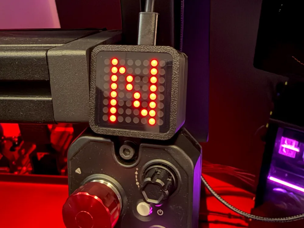 Sim Racing Gear Indicator Ganganzeige Flag DIY - Free 3D Print Model ...