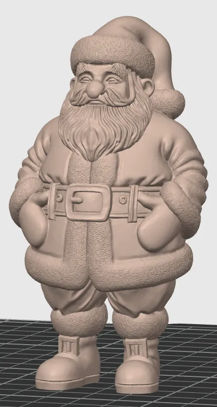 Weihnachtsmann Santa Claus Figur – Kostenloses 3D-Druckmodell – MakerWorld