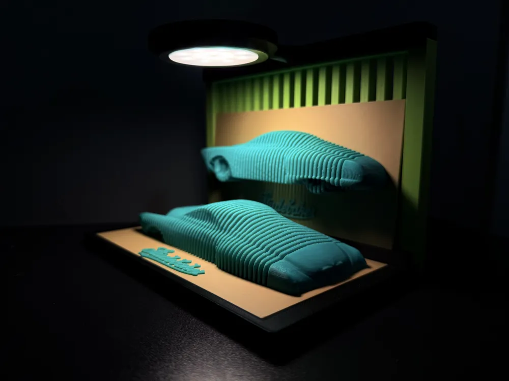 Frankenstude - Custom Studebaker Hot Rod Layered! - Free 3D Print Model ...