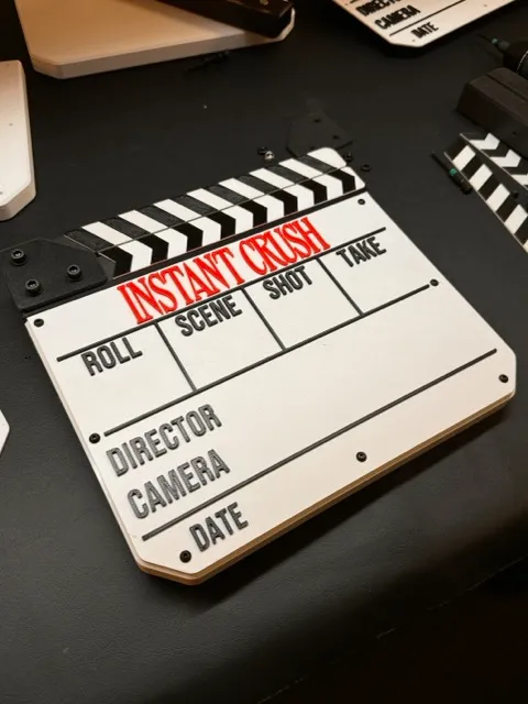 Clapper Board / Film Slate by 3DFilmParts MakerWorld: Download Free 3D ...