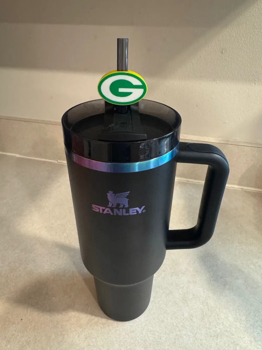 Green Bay Packers Stanley Cup Straw Topper by Carman3D MakerWorld ...