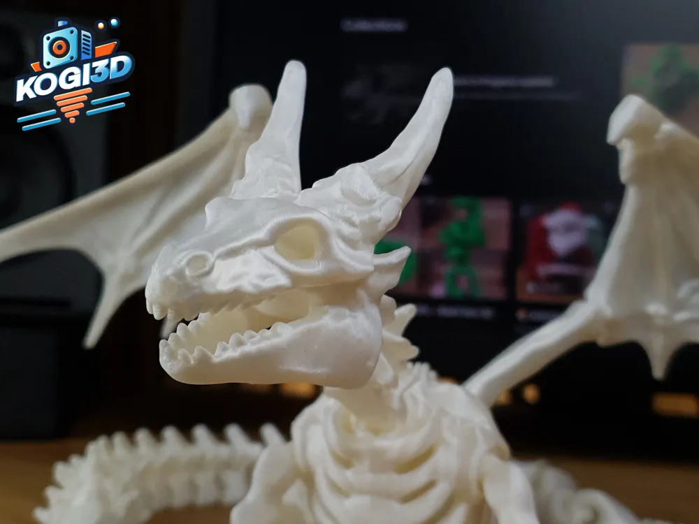 Articulated Bone Dragon – 3D Print Files - Free 3D Print Model - MakerWorld