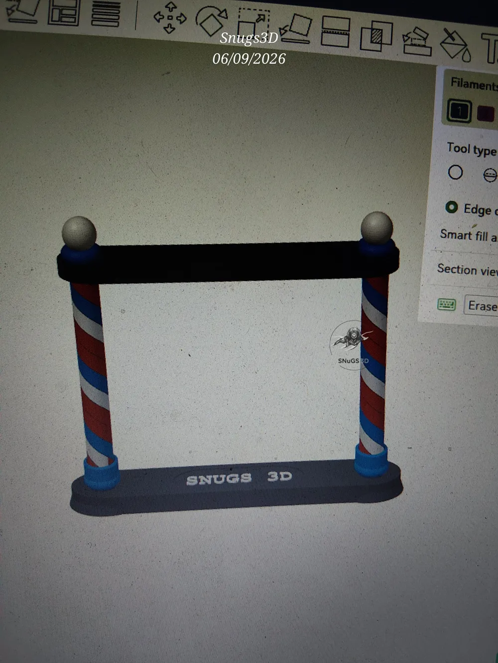 Scissor Holder 3 pair (magnetic - Free 3D Print Model - MakerWorld