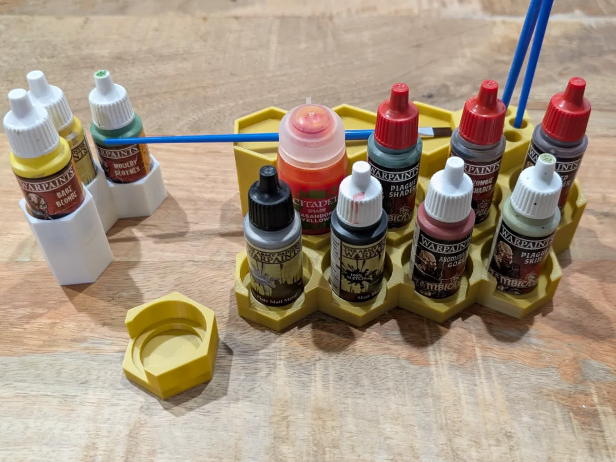 The Ultimate Modular Paint Rack Generator - Free 3D Print Model ...