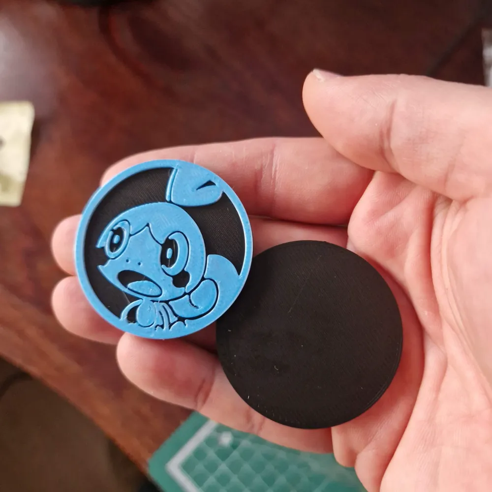 Sobble Pokemon Coin by Kryator - MakerWorld