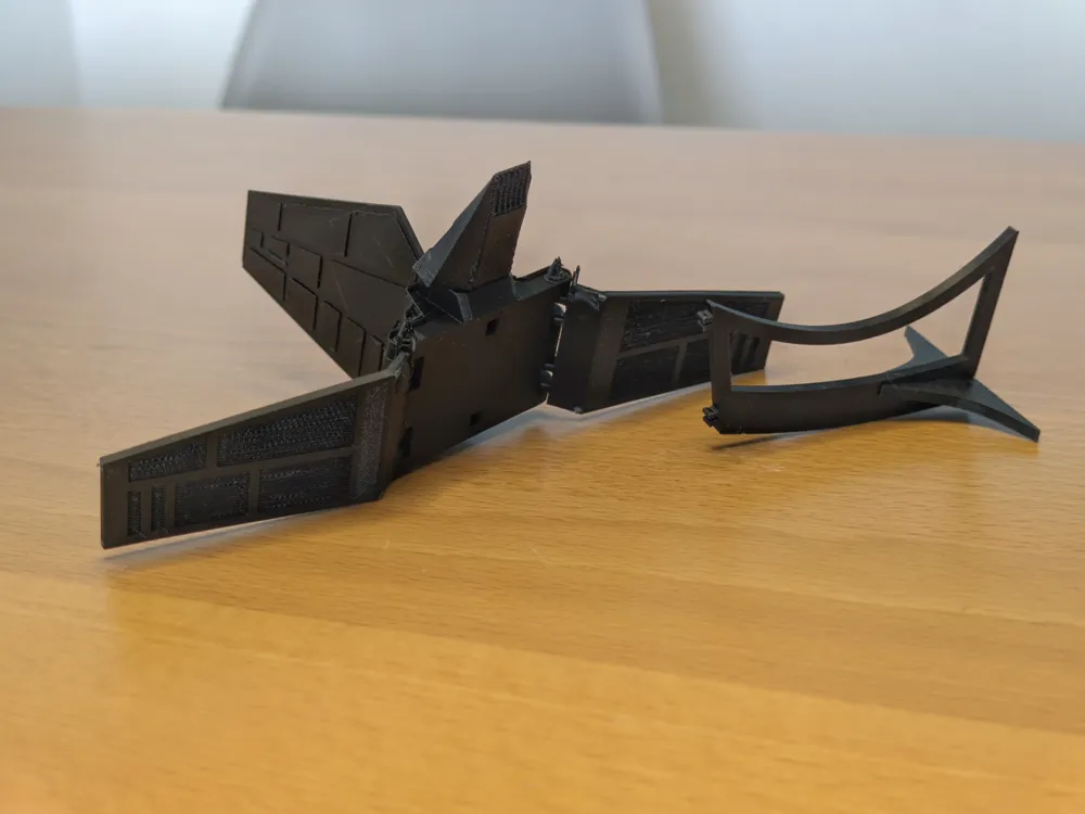 Imperial Lambda Shuttle Kit Card Stand by DjangoCashflow MakerWorld: Download Free 3D Models