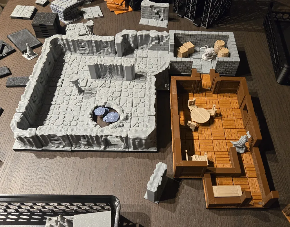 OpenForge Wood Floor & More- Magnetically Reusable - Free 3D Print ...
