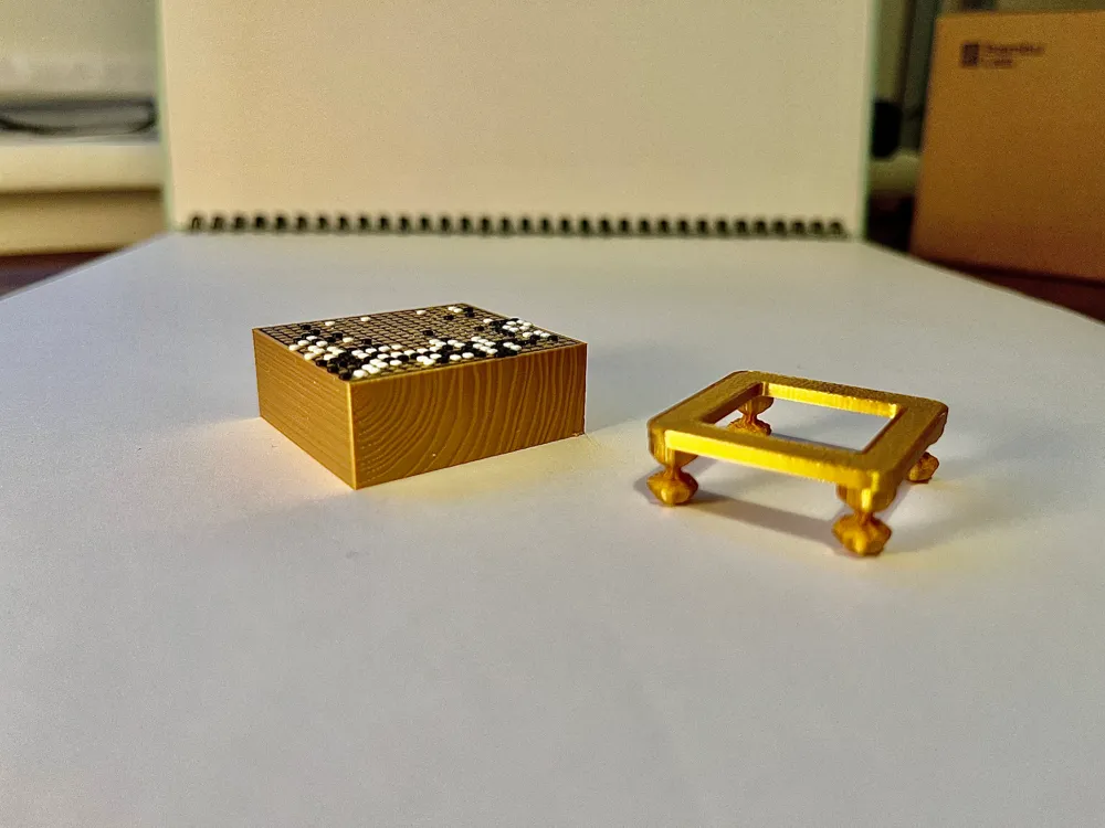 Go Board Miniature - The Ear-reddening Game by Dawlight - MakerWorld