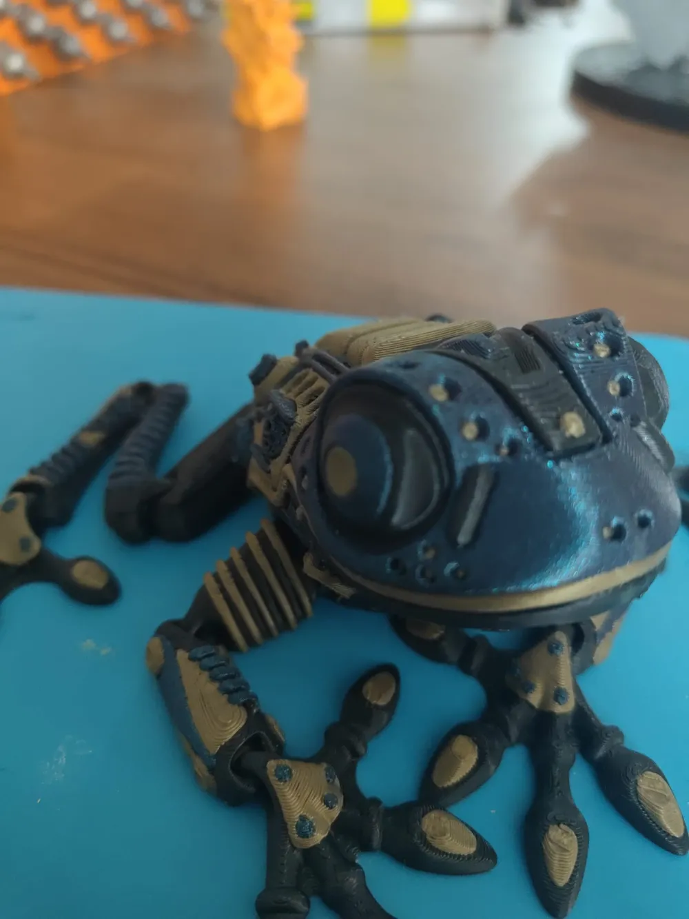 CUTE ARTICULATED FROG - Free 3D Print Model - MakerWorld