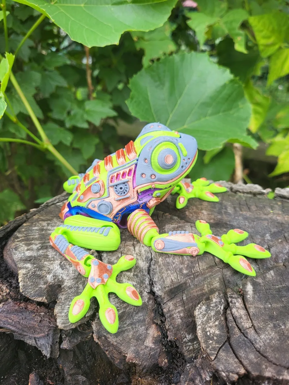 CUTE ARTICULATED FROG - Free 3D Print Model - MakerWorld
