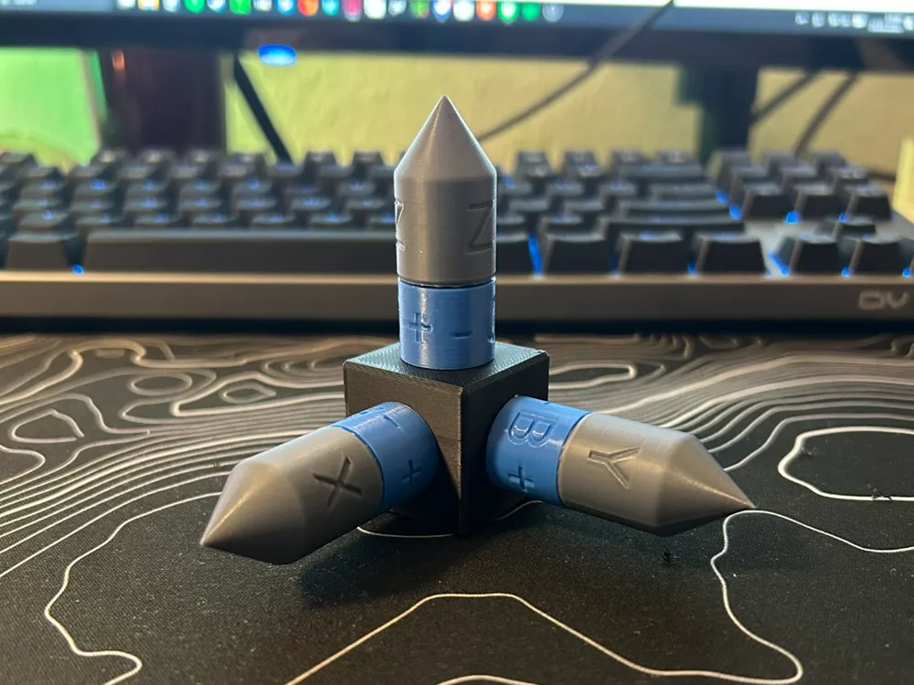 CNC Coordinate Cube by Justinus Edelstahl - MakerWorld