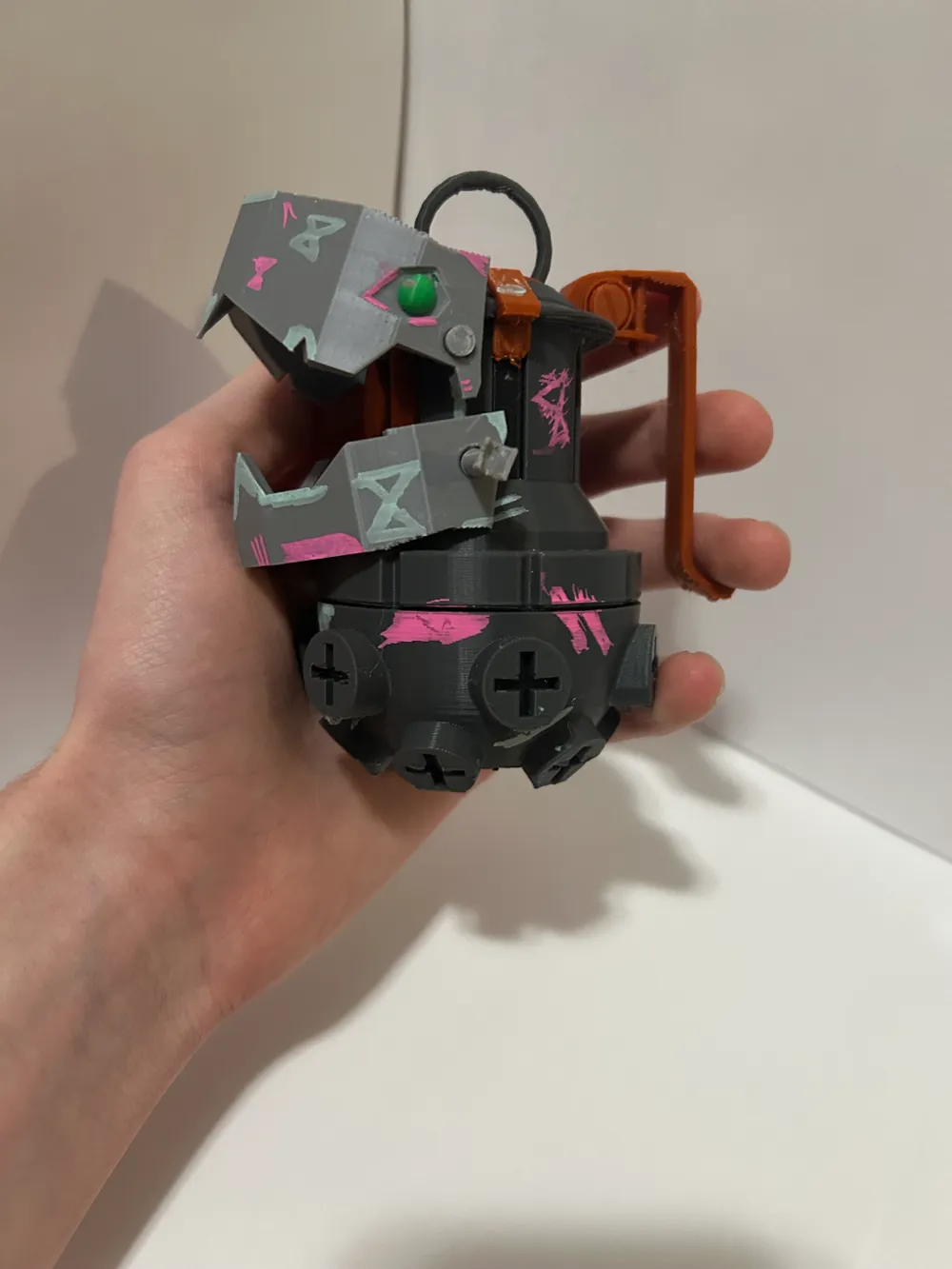 Arcane Jinx Chomper Grenade by Nicholas MakerWorld: Download Free 3D Models