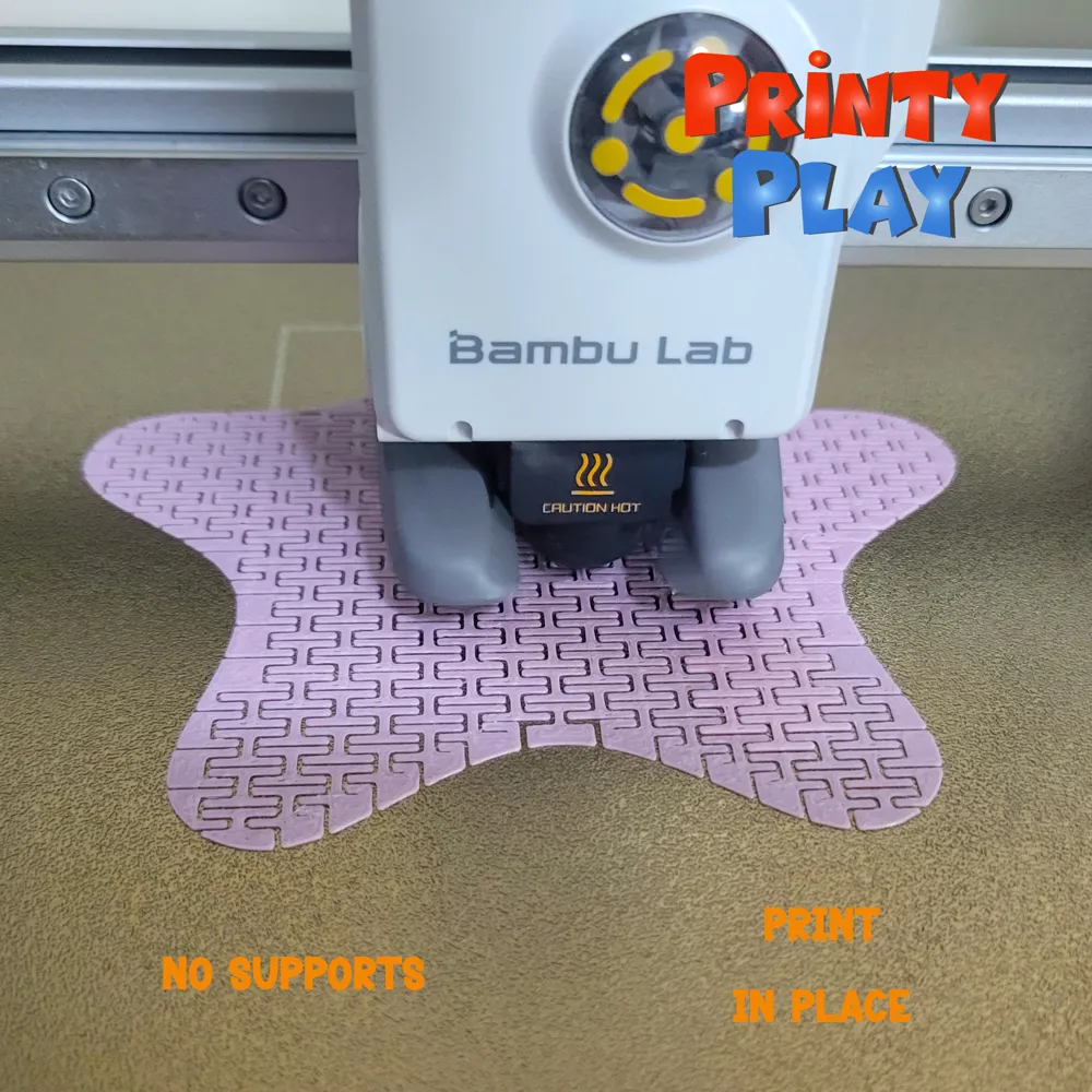 Flexi Playful Star by PrintyPlay 3D MakerWorld: Download Free 3D Models