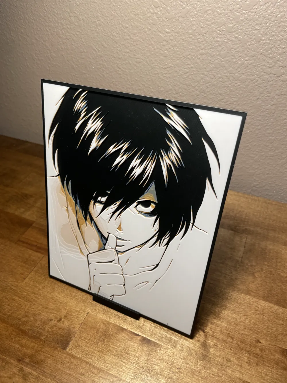 Hueforge - Death Note - L by Cloudy Nostalgia MakerWorld: Download Free ...