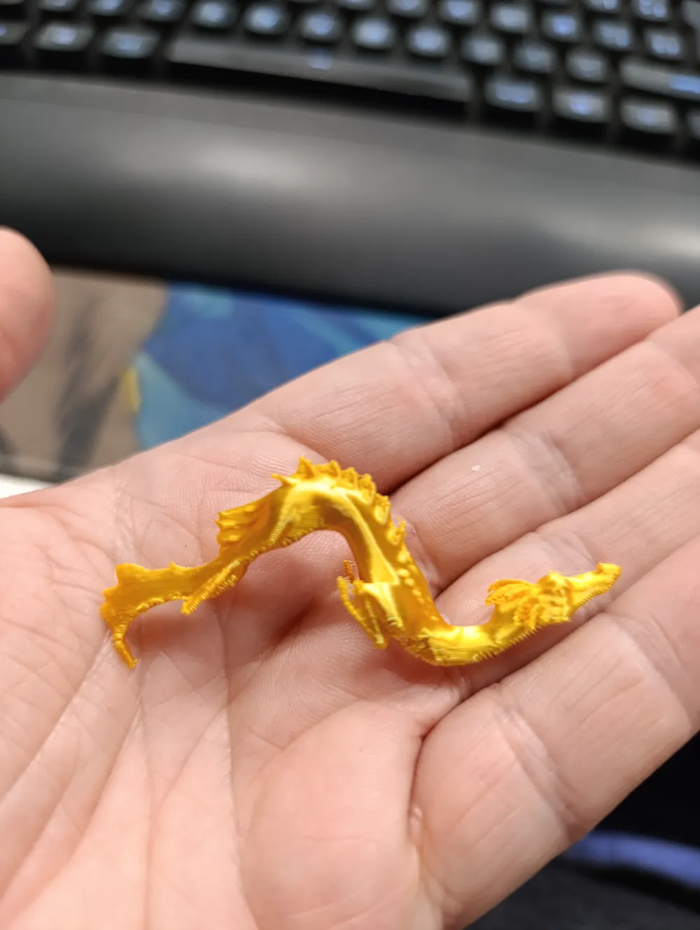 Mythological Leviathan Figure / Statue / Miniature by CanariasPrinter3D ...