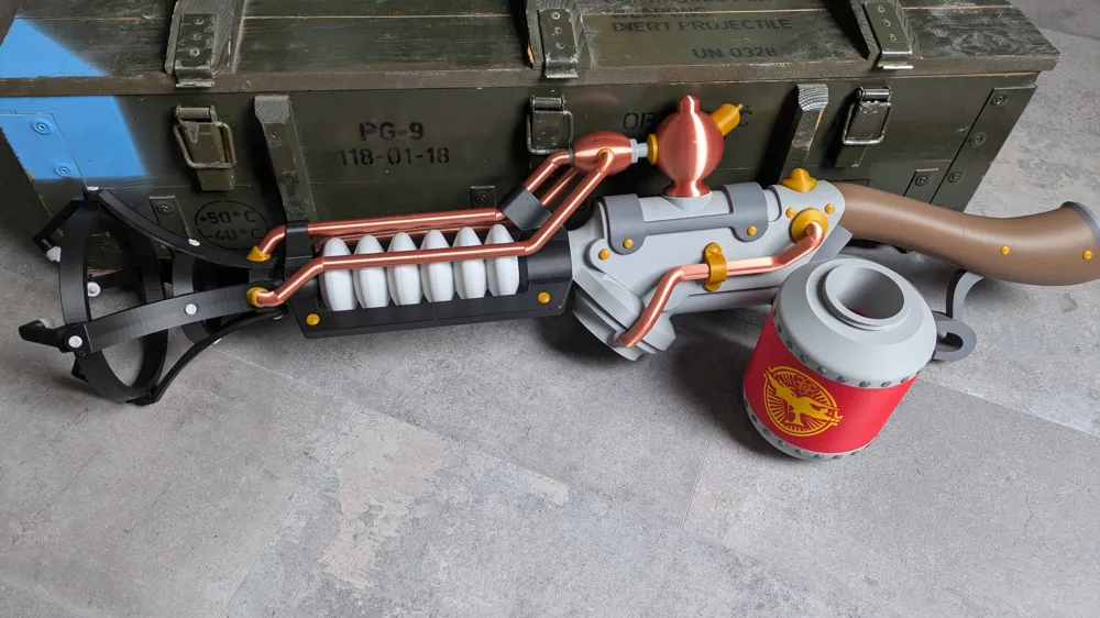 Phlogistinator - Team Fortress 2 - Free 3D Print Model - MakerWorld