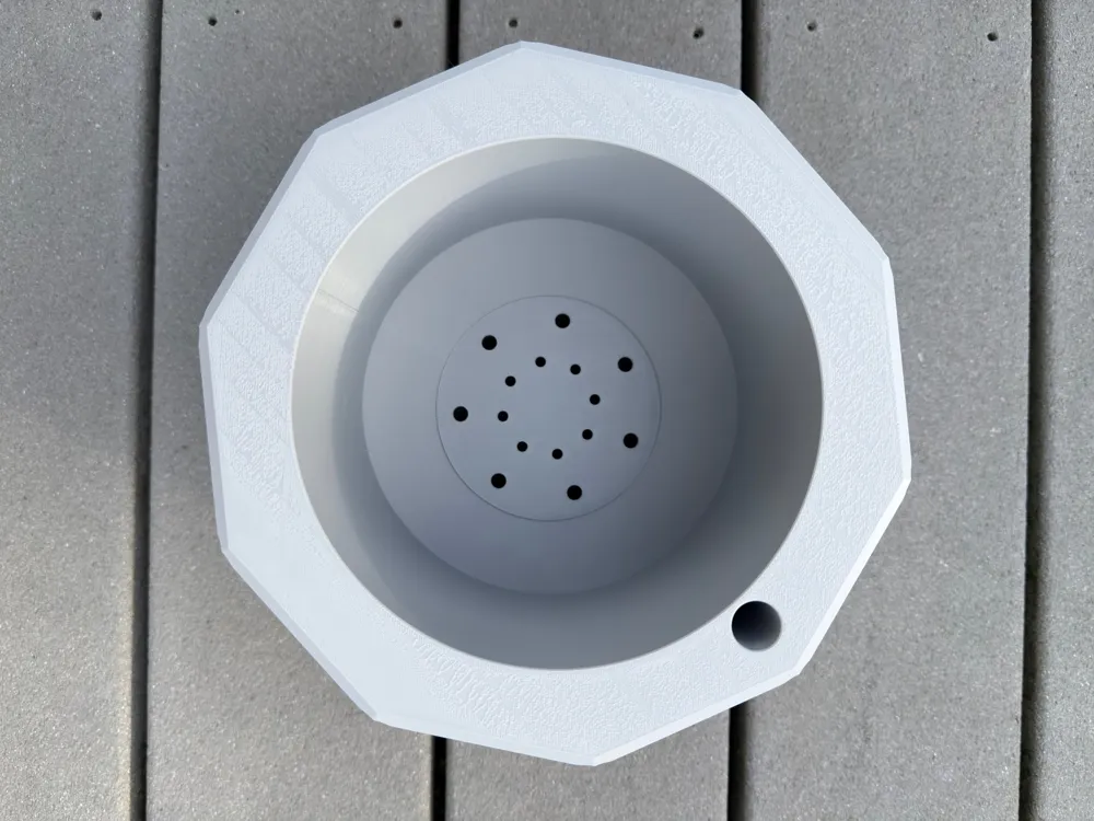 Self Watering Pot - Free 3D Print Model - MakerWorld