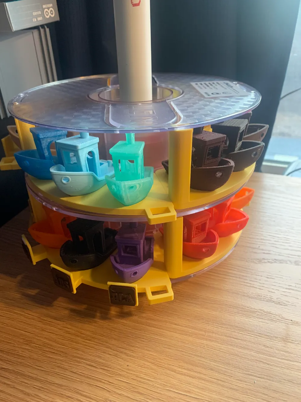 Benchy Tower Storage by spoomplys - MakerWorld
