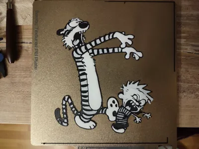 Calvin & Hobbes Walk like a Zombie by Classic 2.5 - MakerWorld