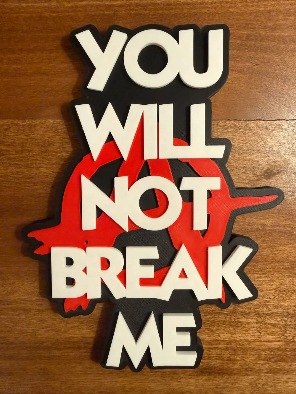 Dungeon Crawler Carl - You Will Not Break Me - Free 3D Print Model ...