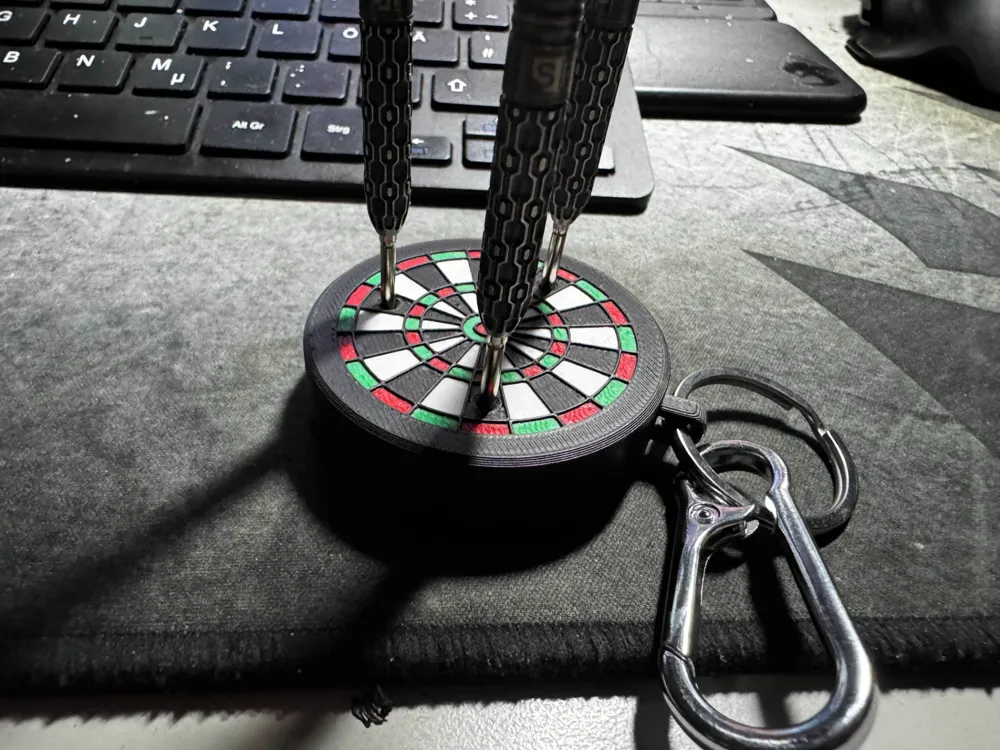 Dart Holder Keychain by Mücke - MakerWorld