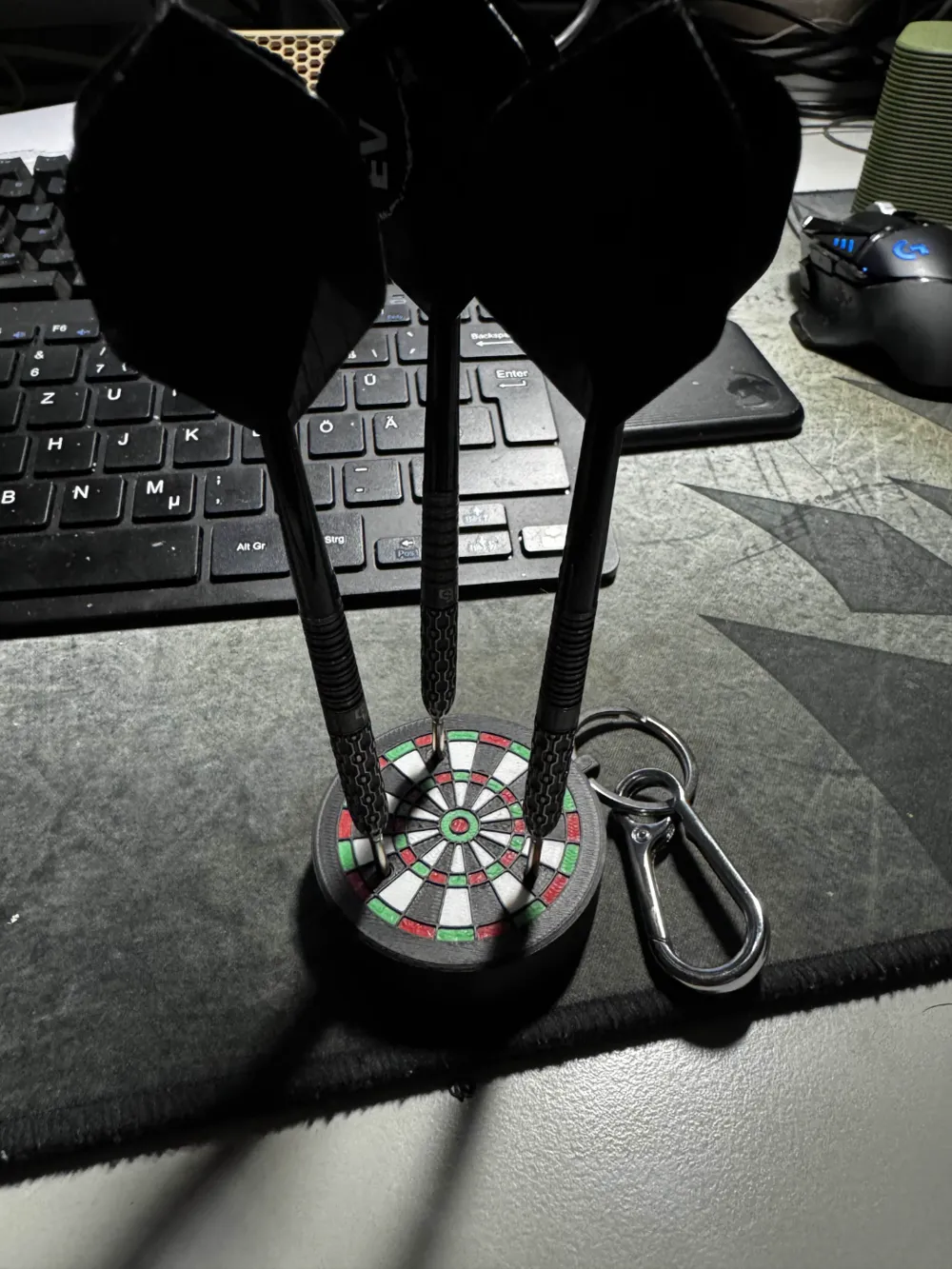 Dart Holder Keychain by Mücke - MakerWorld