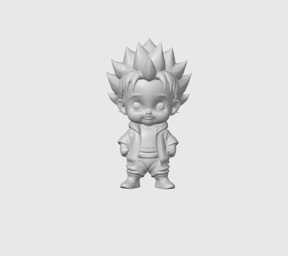 DragonBall Baby Goku Sayan Chibi Cute Kawaii Model by TeraBite - MakerWorld