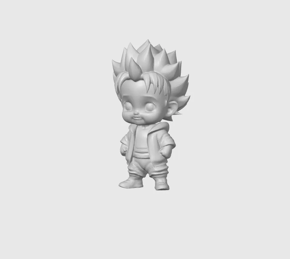 DragonBall Baby Goku Sayan Chibi Cute Kawaii Model by TeraBite - MakerWorld