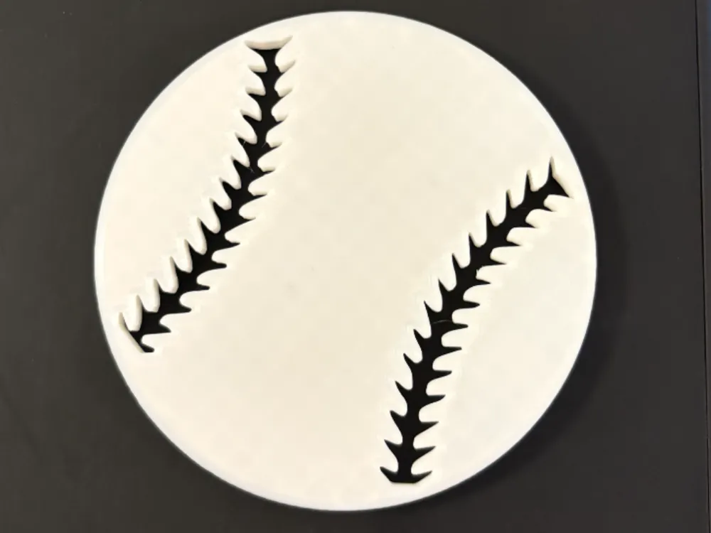 Baseball Fridge Magnet by Mottprints - MakerWorld