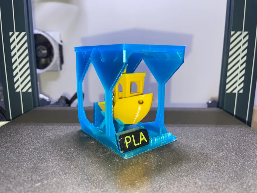 Stackable Benchy Dry Dock + Label by P8modeller - MakerWorld