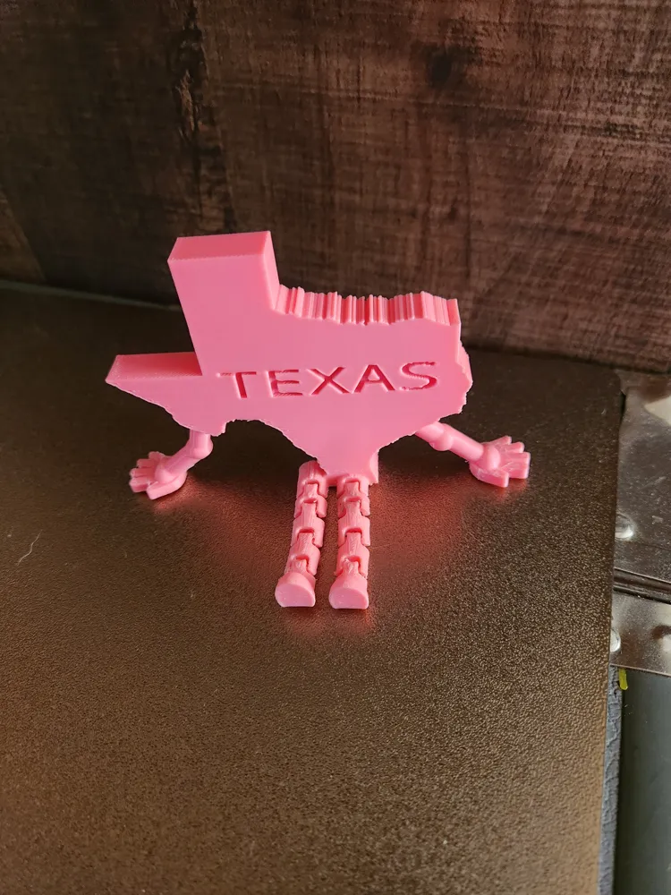 State of Texas Buddy by SNuGS-3D MakerWorld: Download Free 3D Models