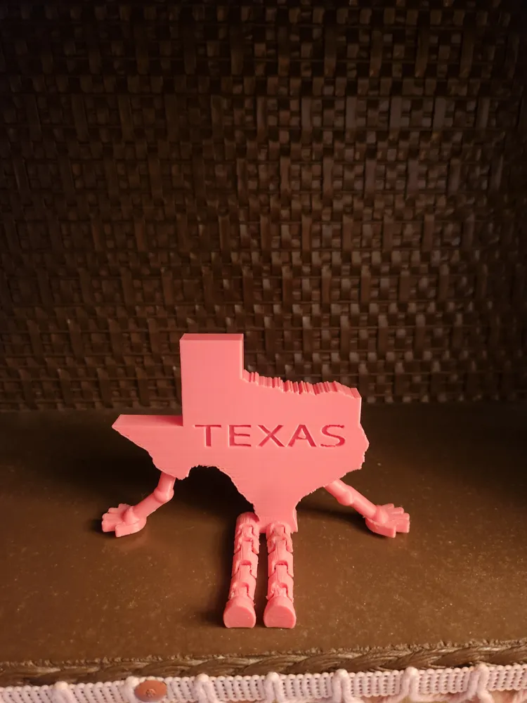 State of Texas Buddy - Free 3D Print Model - MakerWorld