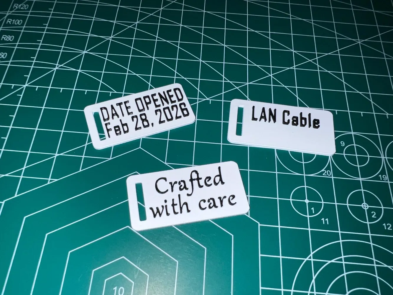 3D Labels – Printable Labels - Free 3D Print Model - MakerWorld