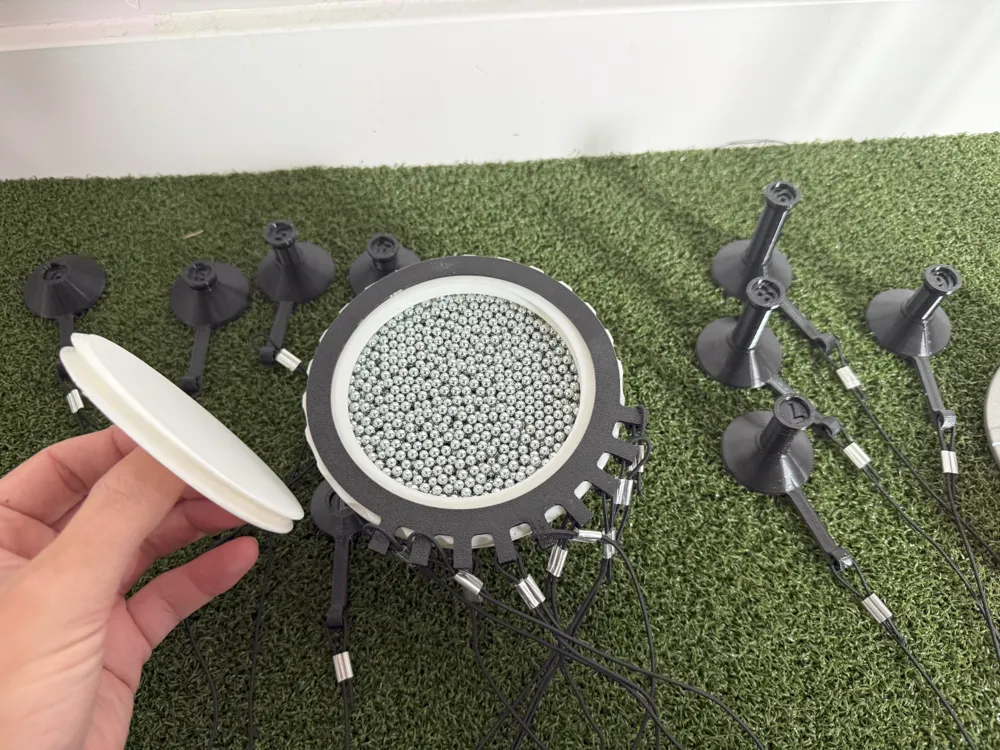 Weighted Tee Base for Golf Simulator by wuboo MakerWorld: Download Free ...