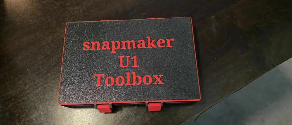 Snapmaker U1 Toolbox - Free 3D Print Model - MakerWorld