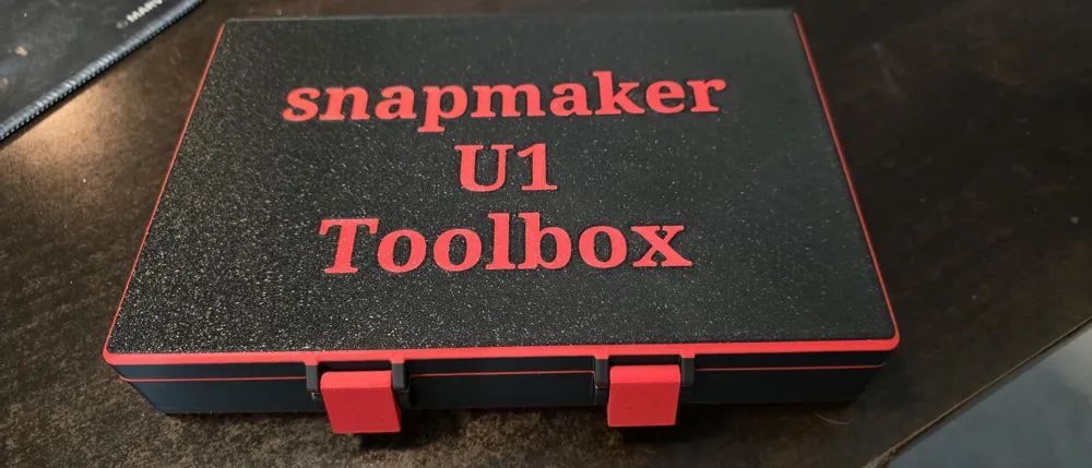 Snapmaker U1 Toolbox - Free 3D Print Model - MakerWorld