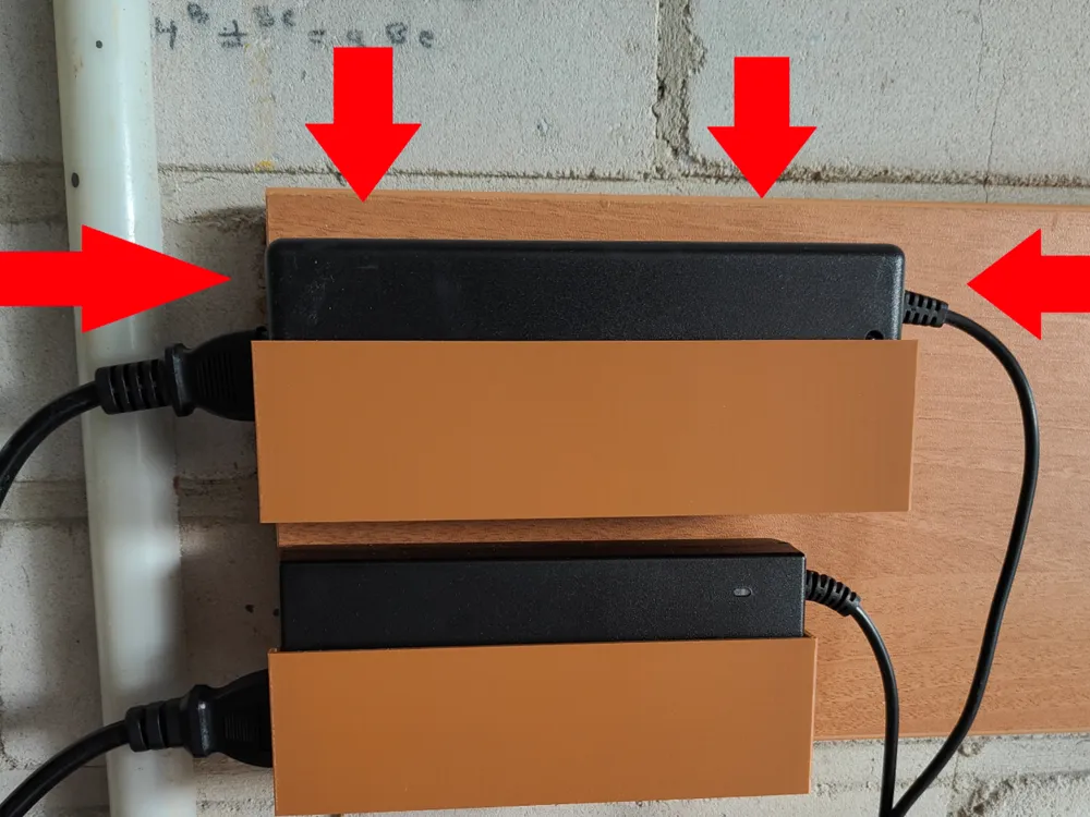 Elegoo saturn 3 power supply / brick wall mount by quintenmyth ...